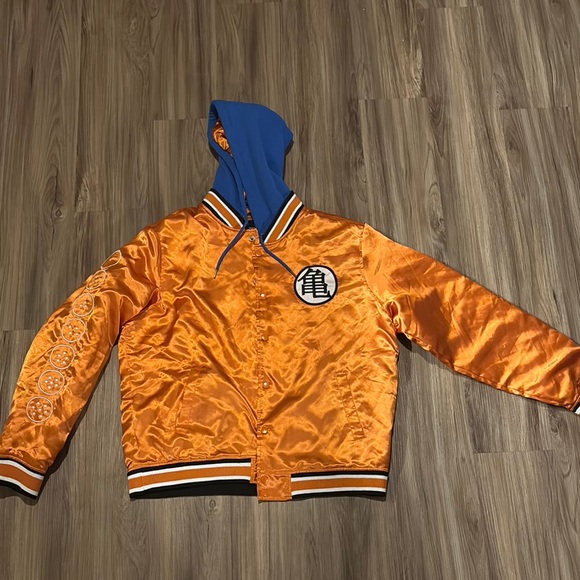 dragon ball z | Jackets & Coats | Dragon Ball Z Orange And Blue Jacket ...